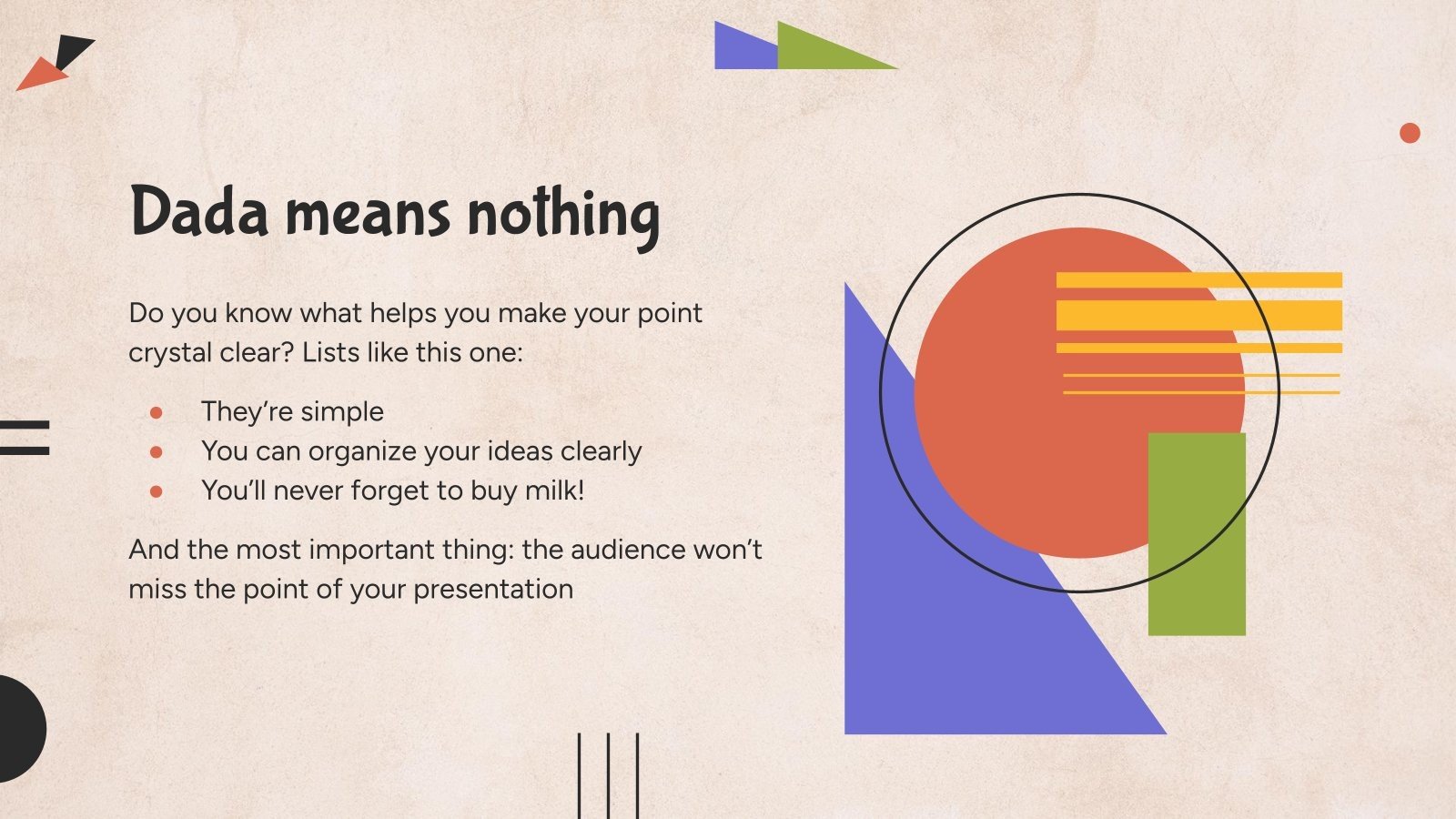 Arts Subject for High School: Dadaism | Google Slides & PPT