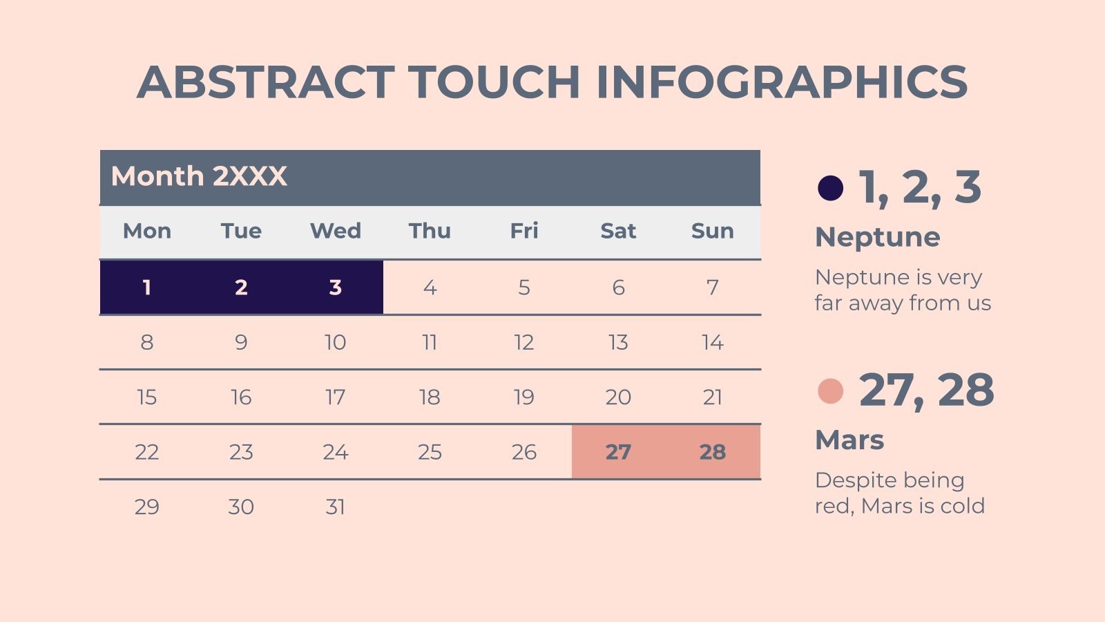 Abstract Touch Infographics | Google Slides & PowerPoint