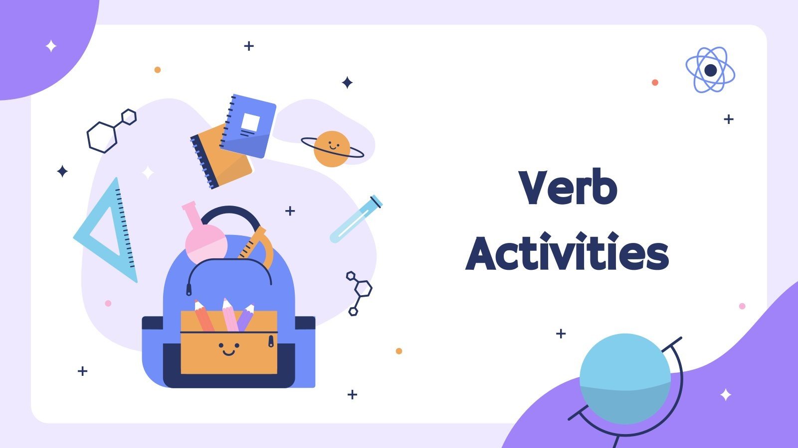 Verb Activities | Google Slides & PowerPoint