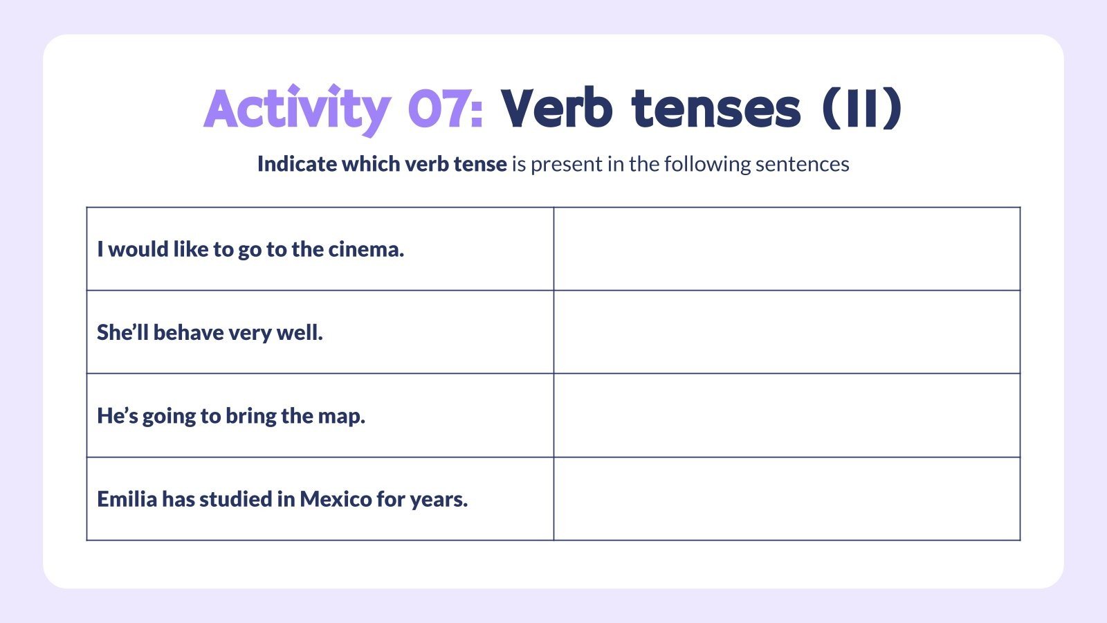 Verb Activities | Google Slides & PowerPoint
