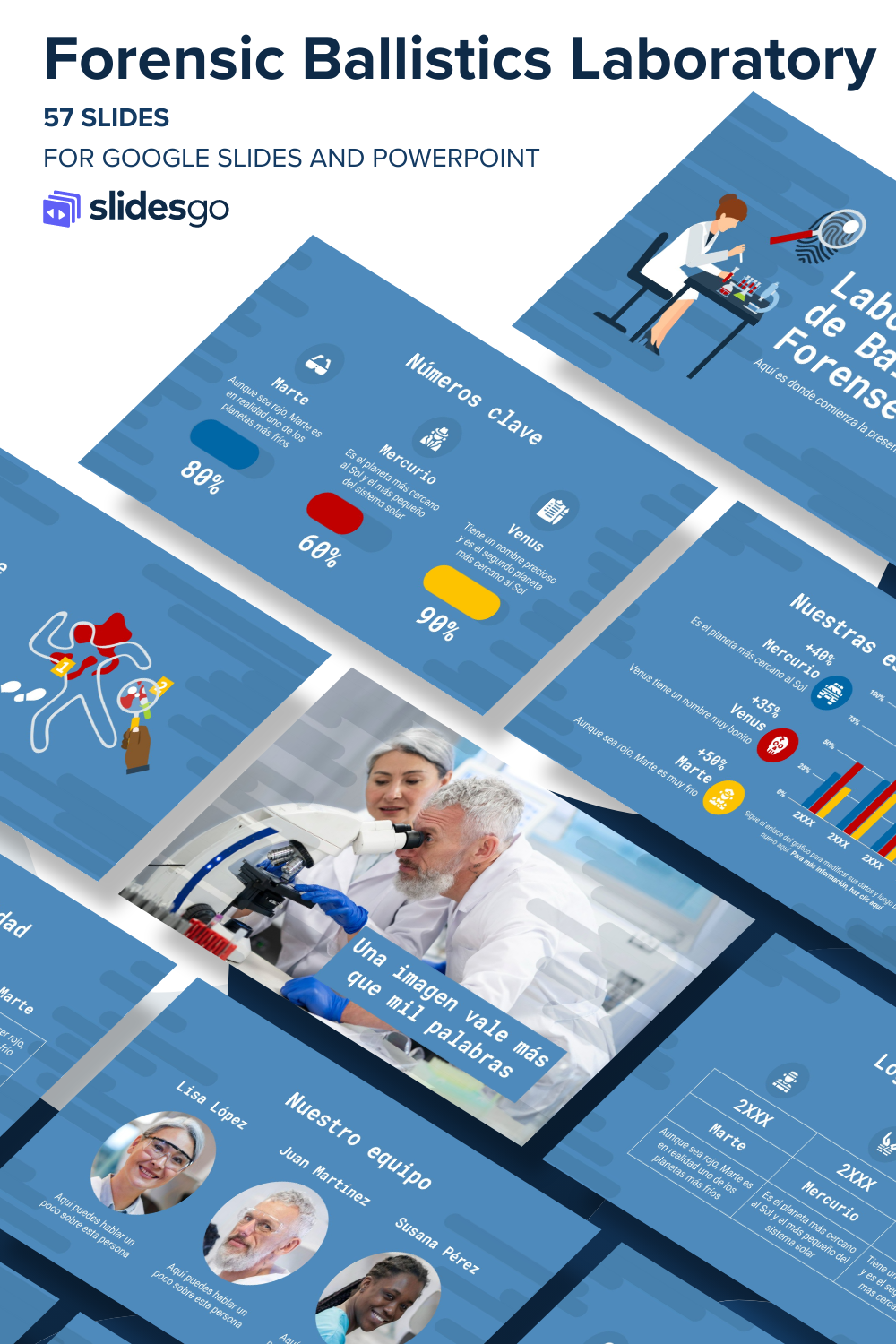 Forensic Ballistics Laboratory | Google Slides & PowerPoint