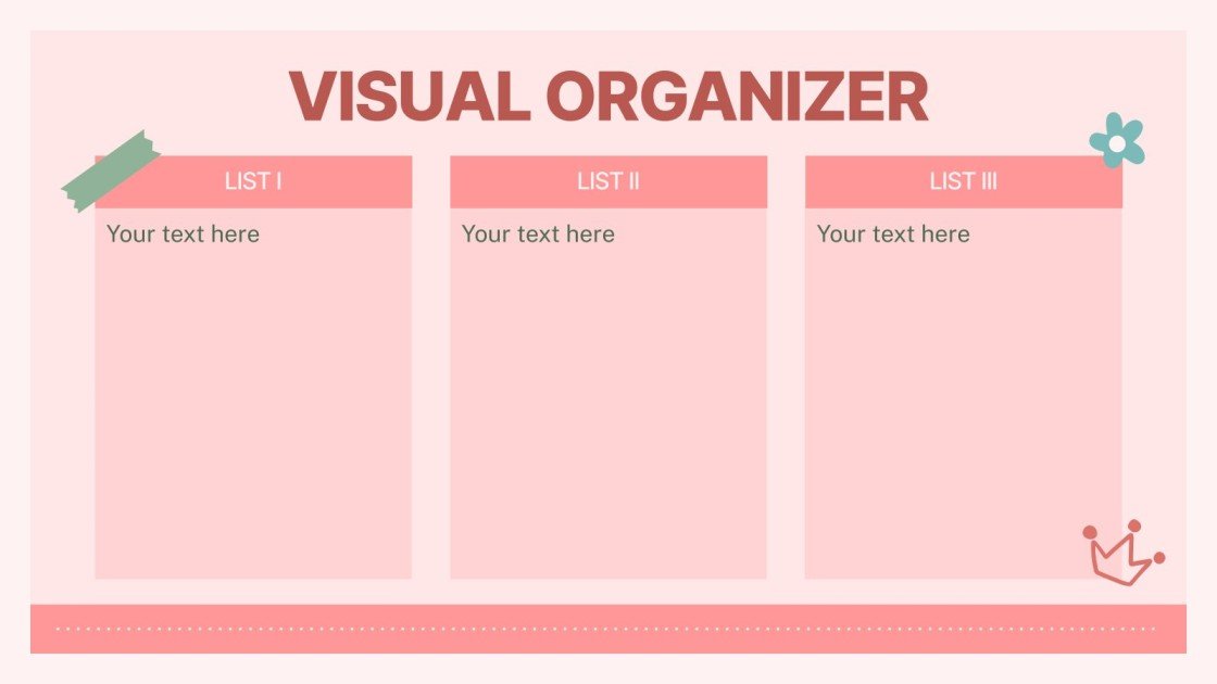 Conceptual Map to Organize Information | Google Slides & PPT
