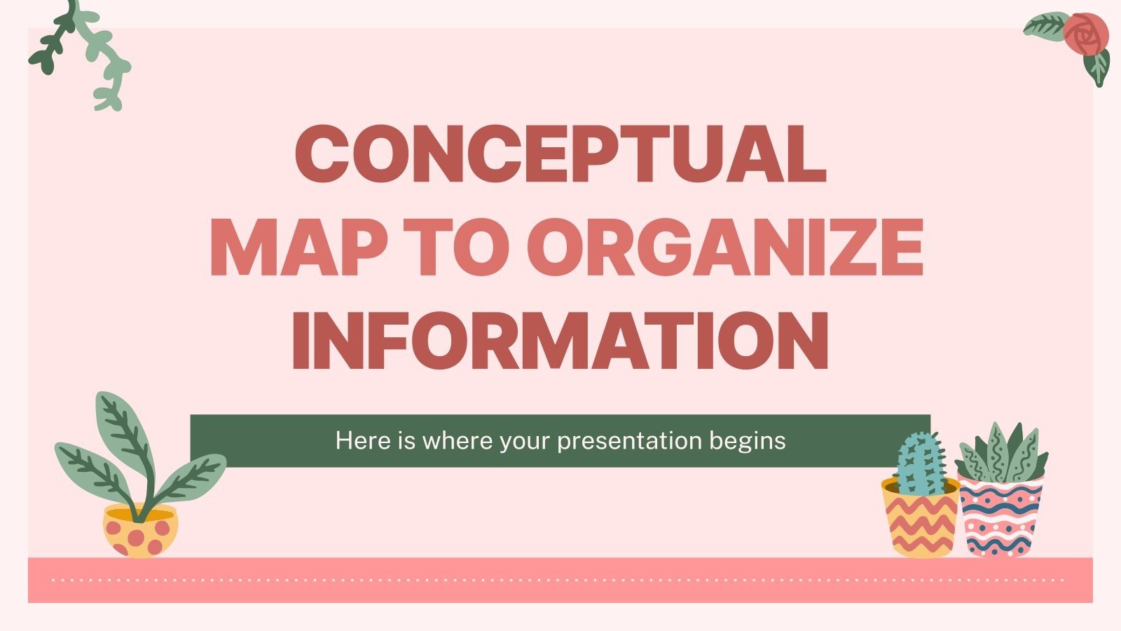 Plantillas gratis con mapas mentales para Google Slides y PPT