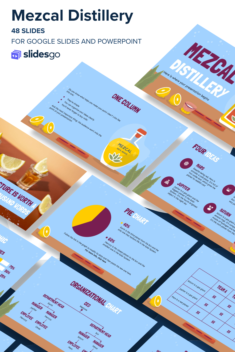 Mezcal Distillery | Google Slides & PowerPoint