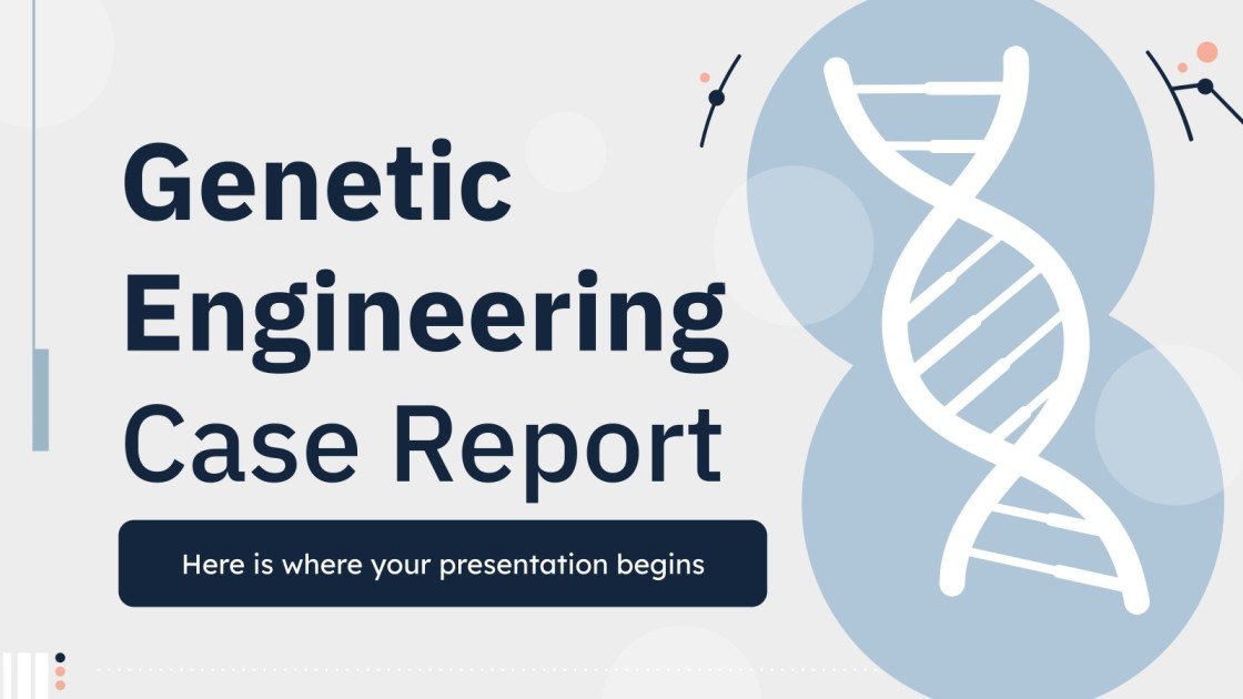 Modelos grátis de genética para o Google Slides e PPT