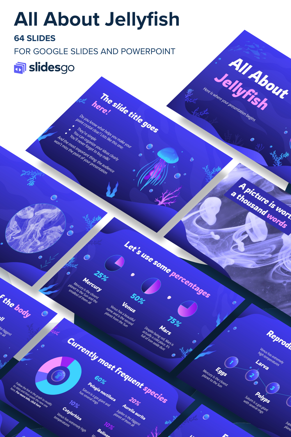All About Jellyfish | Google Slides & PowerPoint template
