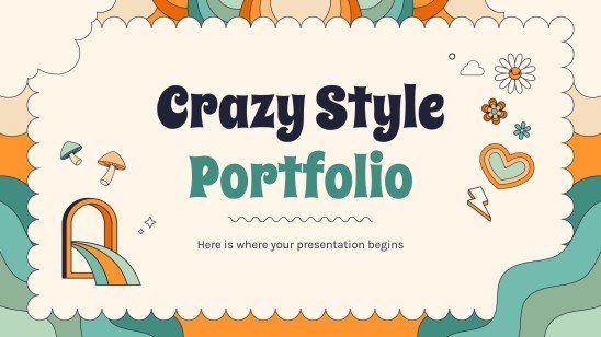 Crazy Style Portfolio | Google Slides & PowerPoint