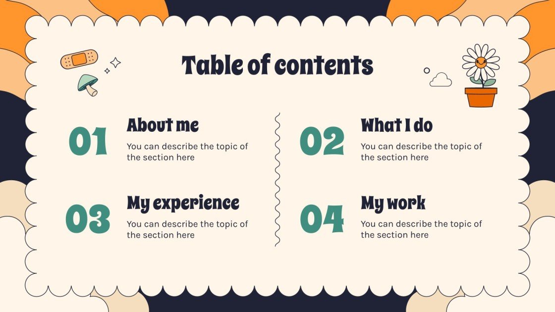 Crazy Style Portfolio | Google Slides & PowerPoint