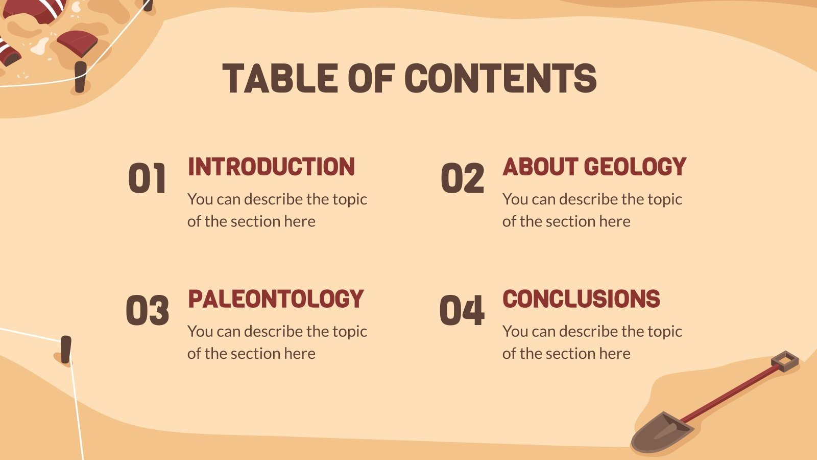 Grado en Geología: Paleontología | Google Slides y PPT