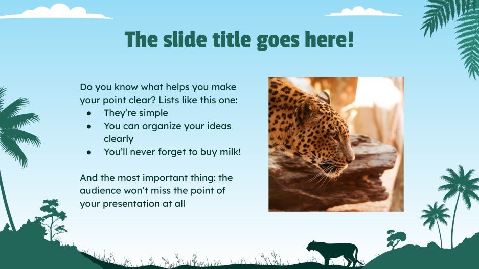 Wild Jaguar | Google Slides theme & PowerPoint template