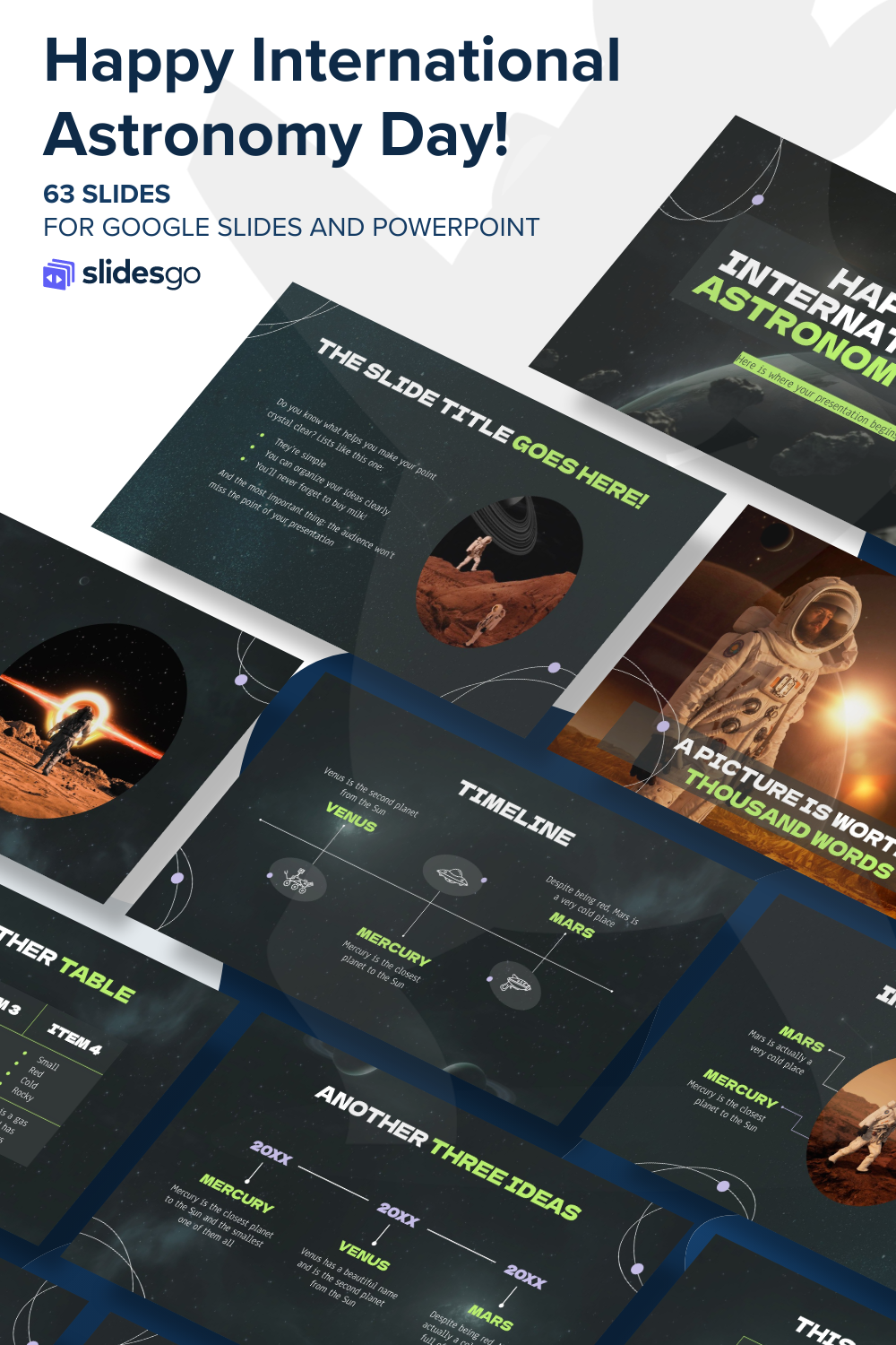 Happy International Astronomy Day! | Google Slides & PPT