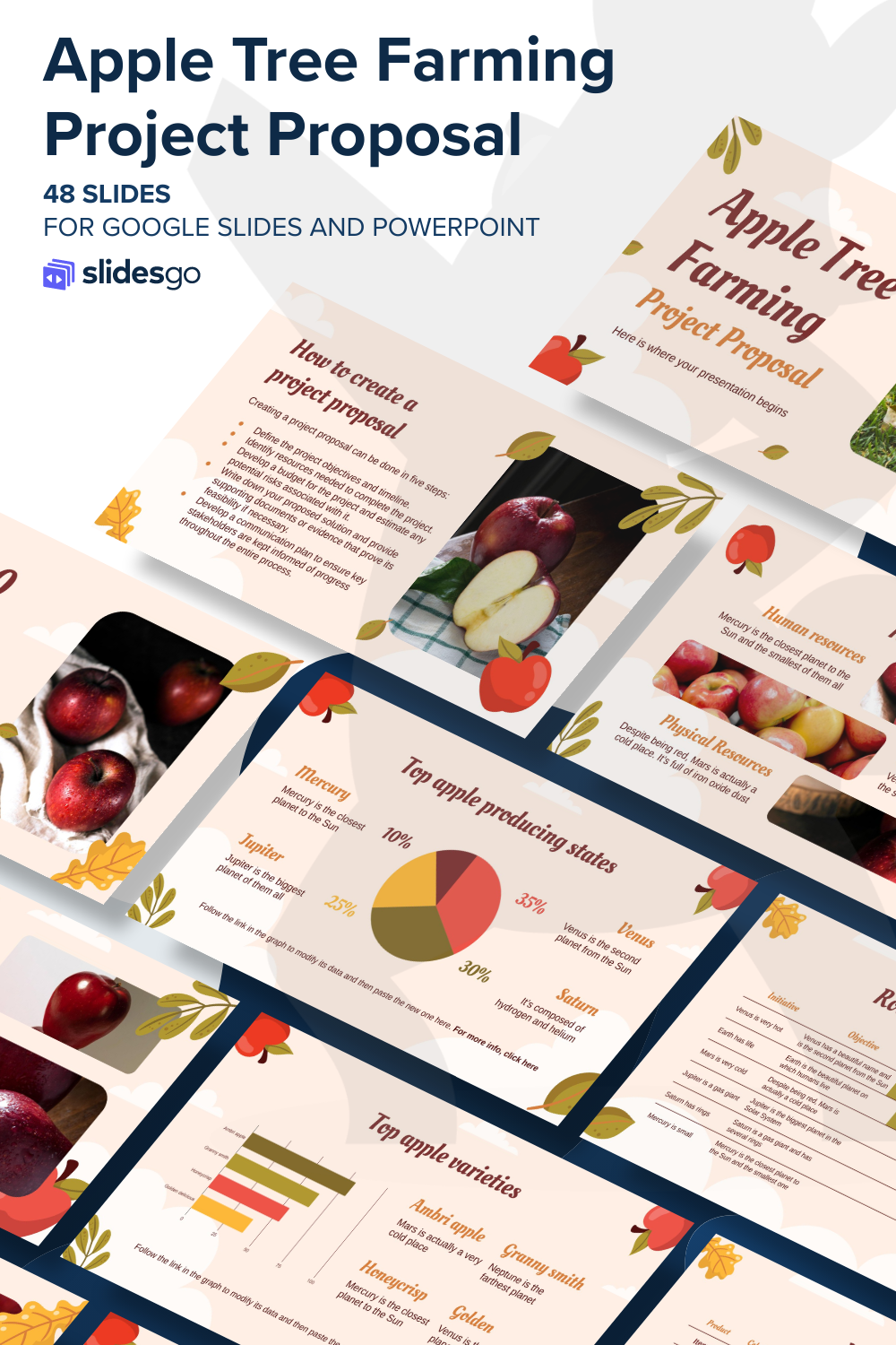 Apple Tree Farming Project Proposal | Google Slides & PPT