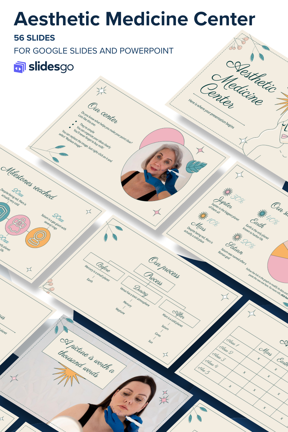 Aesthetic Medicine Center | Google Slides & PowerPoint