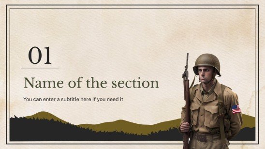 World War II Soldiers | Google Slides & PowerPoint