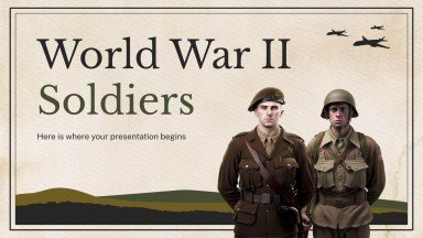 Free War Google Slides themes and PowerPoint templates