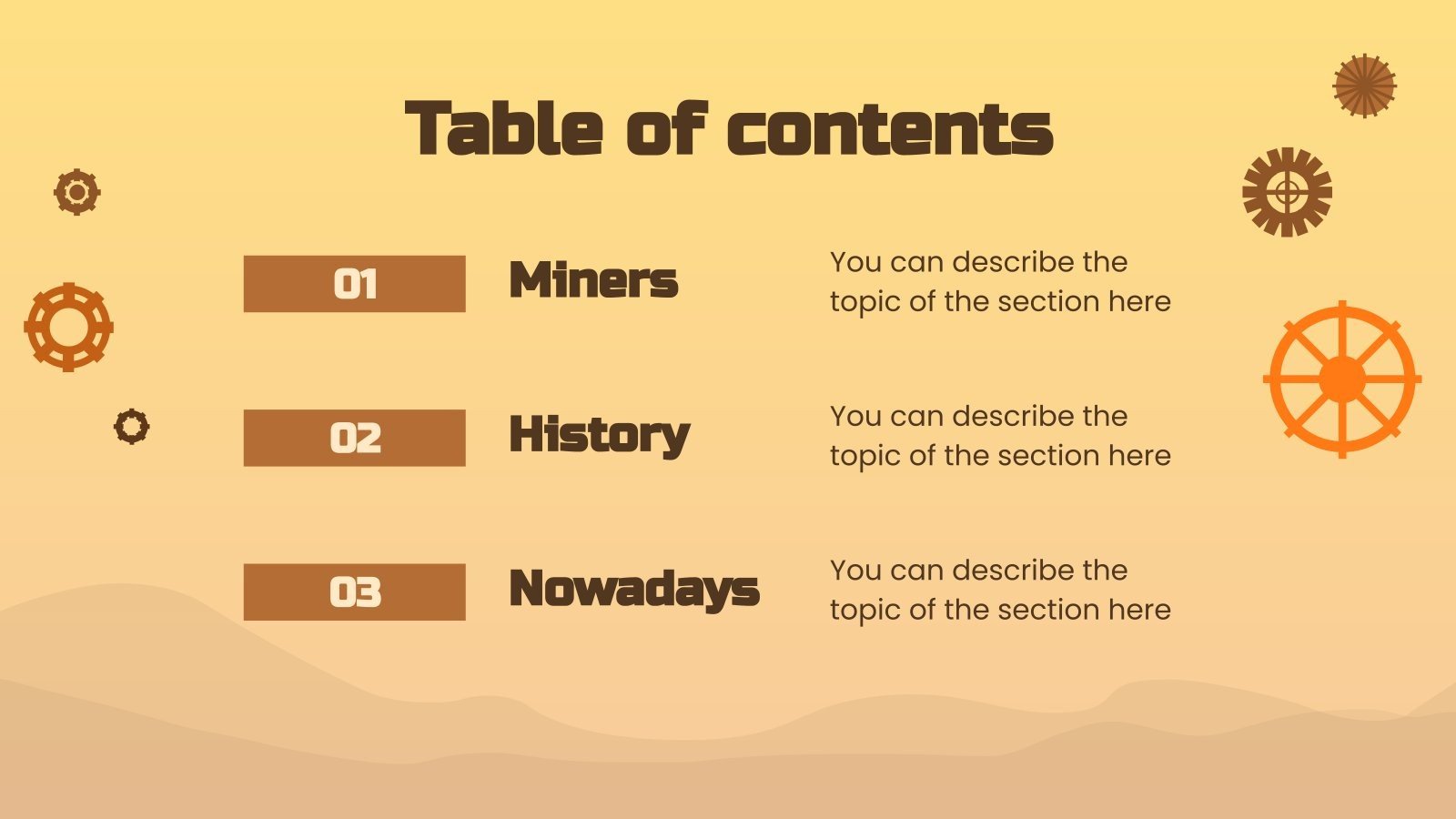 Let's Discover the Work in the Mines | Google Slides & PPT