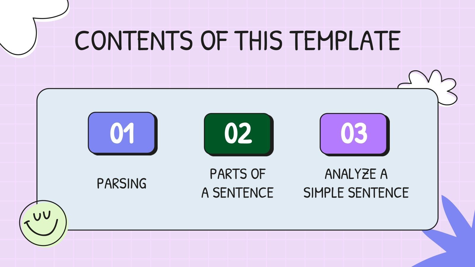Parsing: Part One | Google Slides and PowerPoint template