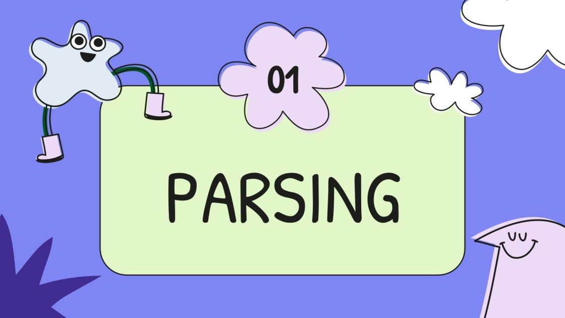 Parsing: Part One | Google Slides and PowerPoint template
