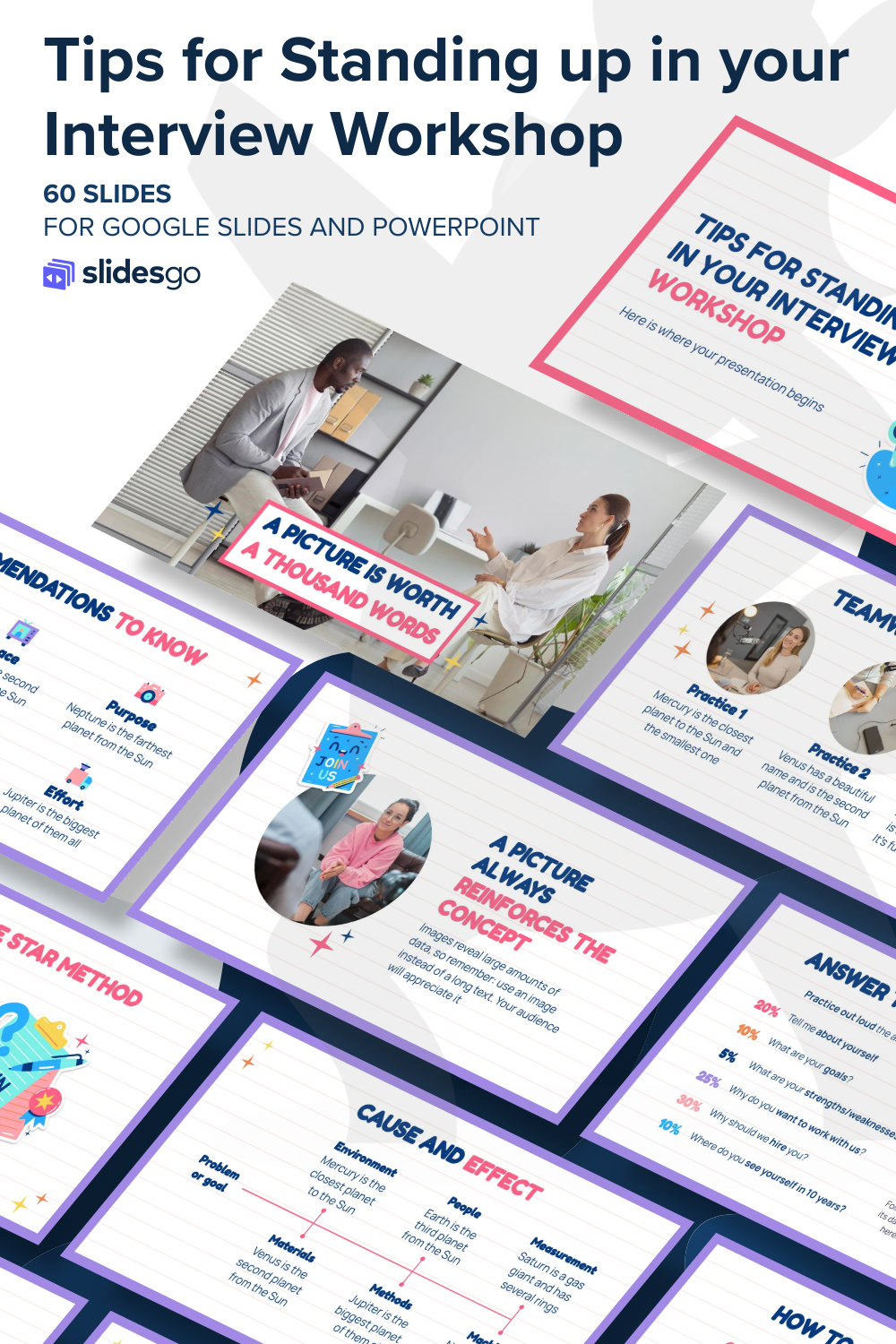 Tips for Standing up in your Interview Workshop