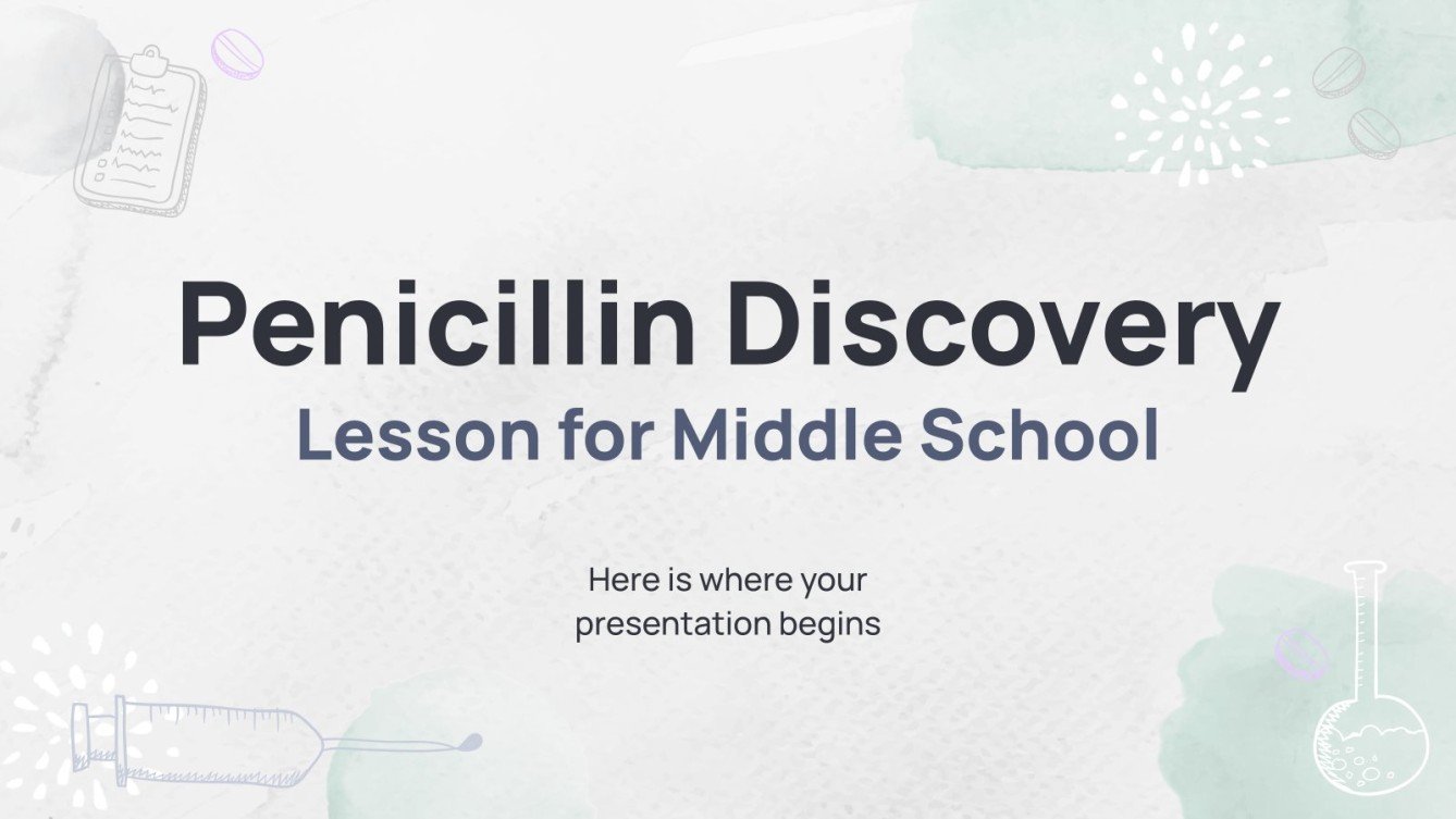 Penicillin Discovery Lesson | Google Slides & PPT