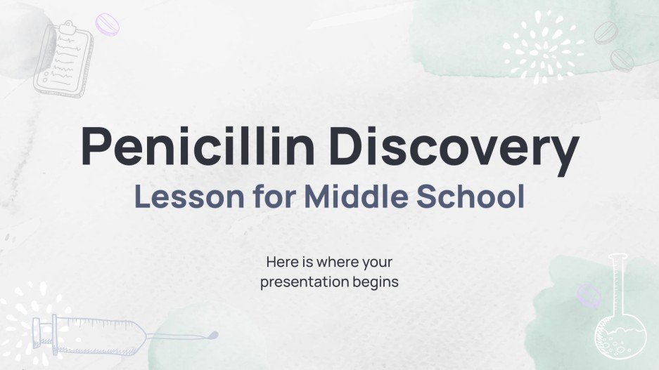 Penicillin Discovery Lesson | Google Slides & PPT