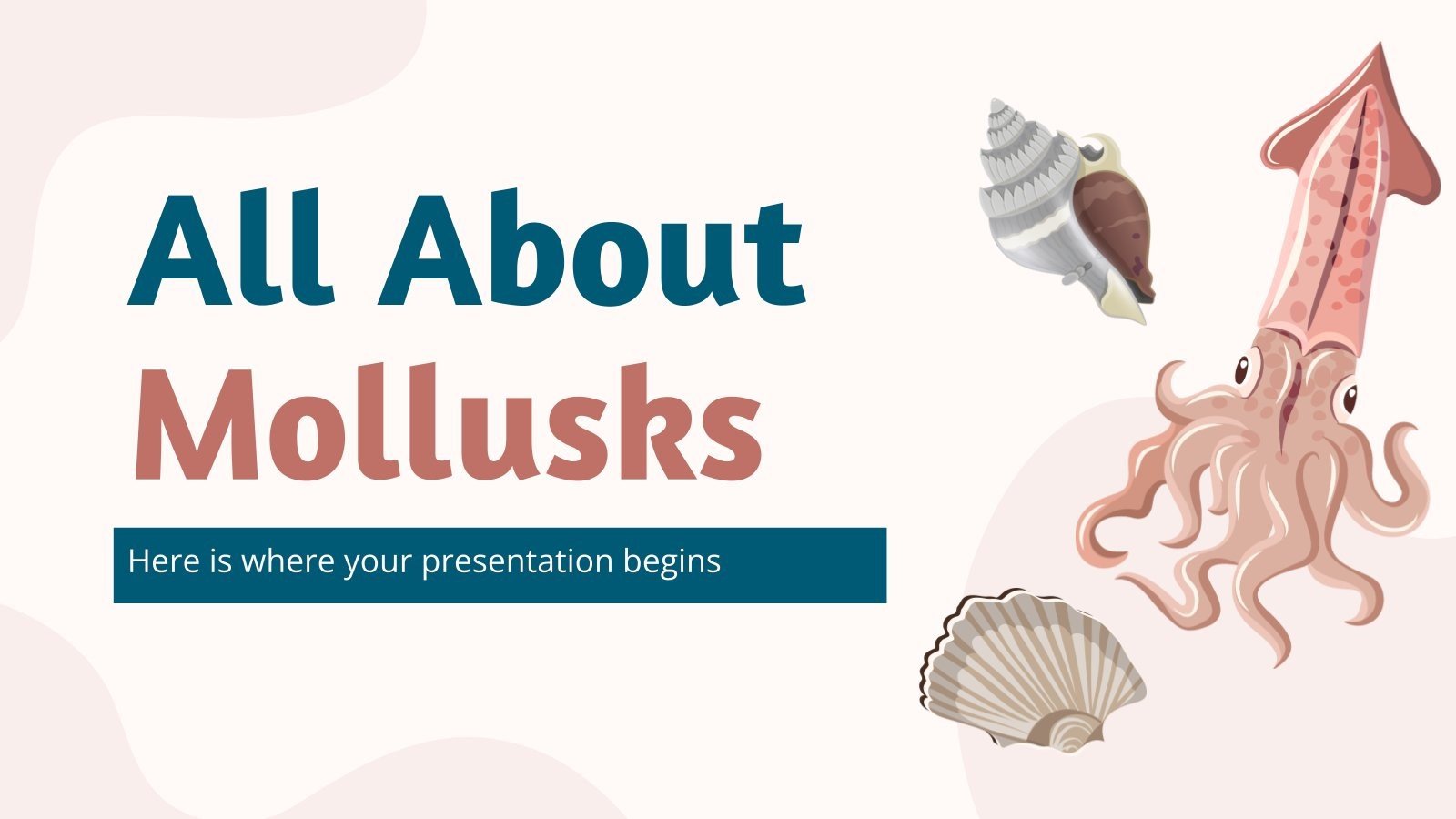 All About Mollusks | Google Slides & PowerPoint template