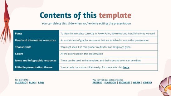 All About Mollusks | Google Slides & PowerPoint template