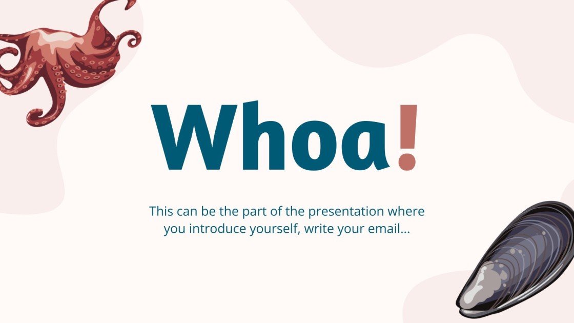 All About Mollusks | Google Slides & PowerPoint template