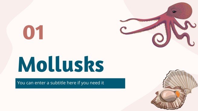 All About Mollusks | Google Slides & PowerPoint template