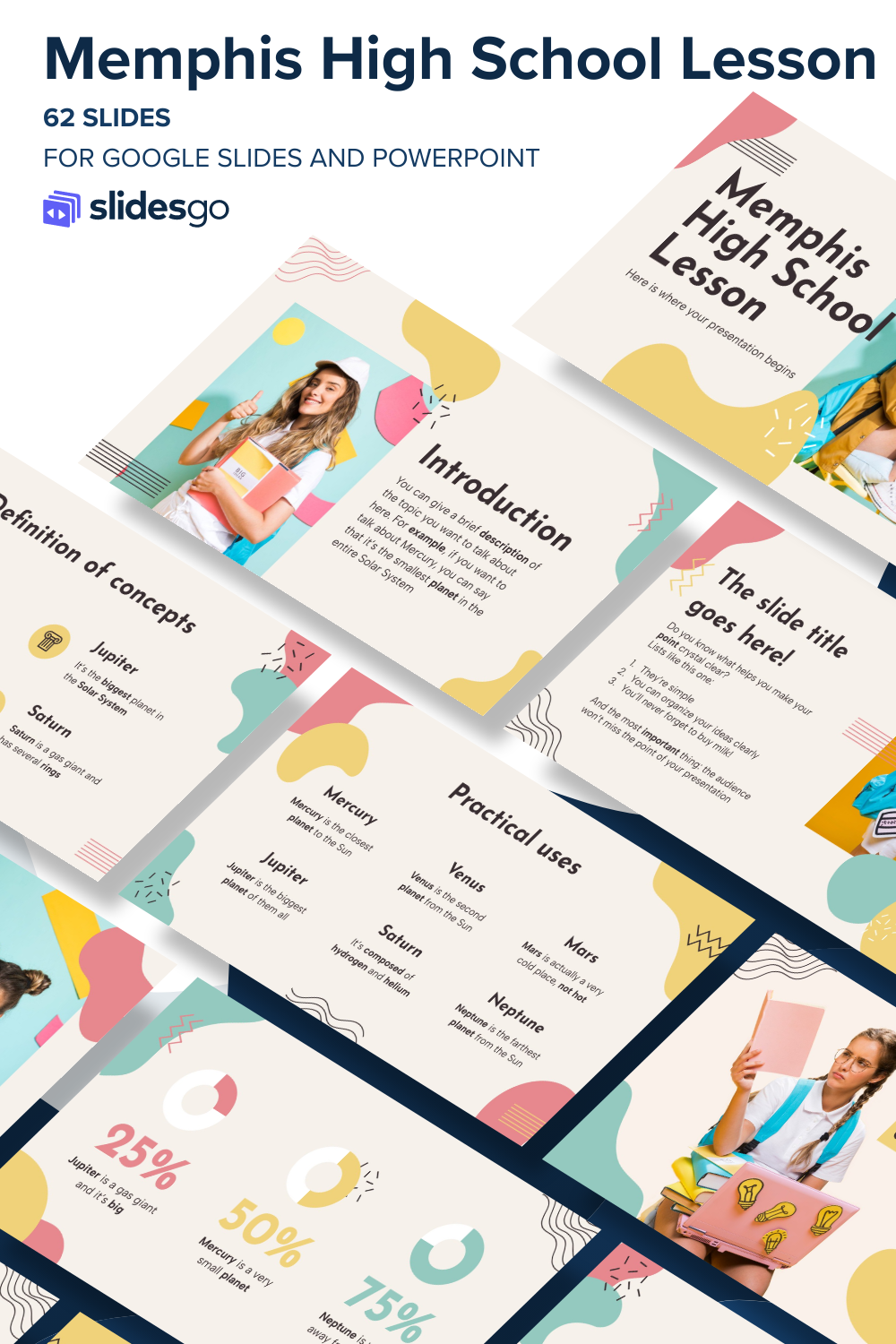 Memphis High School Lesson | Google Slides and PowerPoint