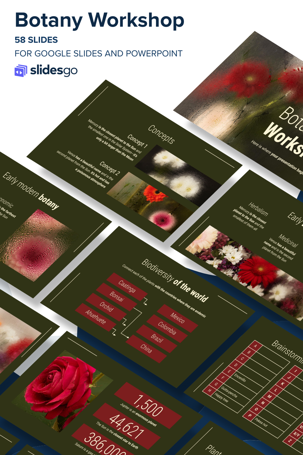 Botany Workshop | Google Slides & PowerPoint template