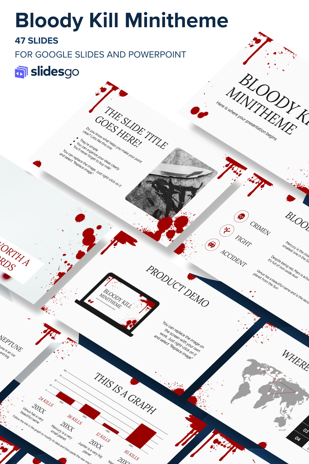 Bloody Kill Minitheme | Google Slides & PPT