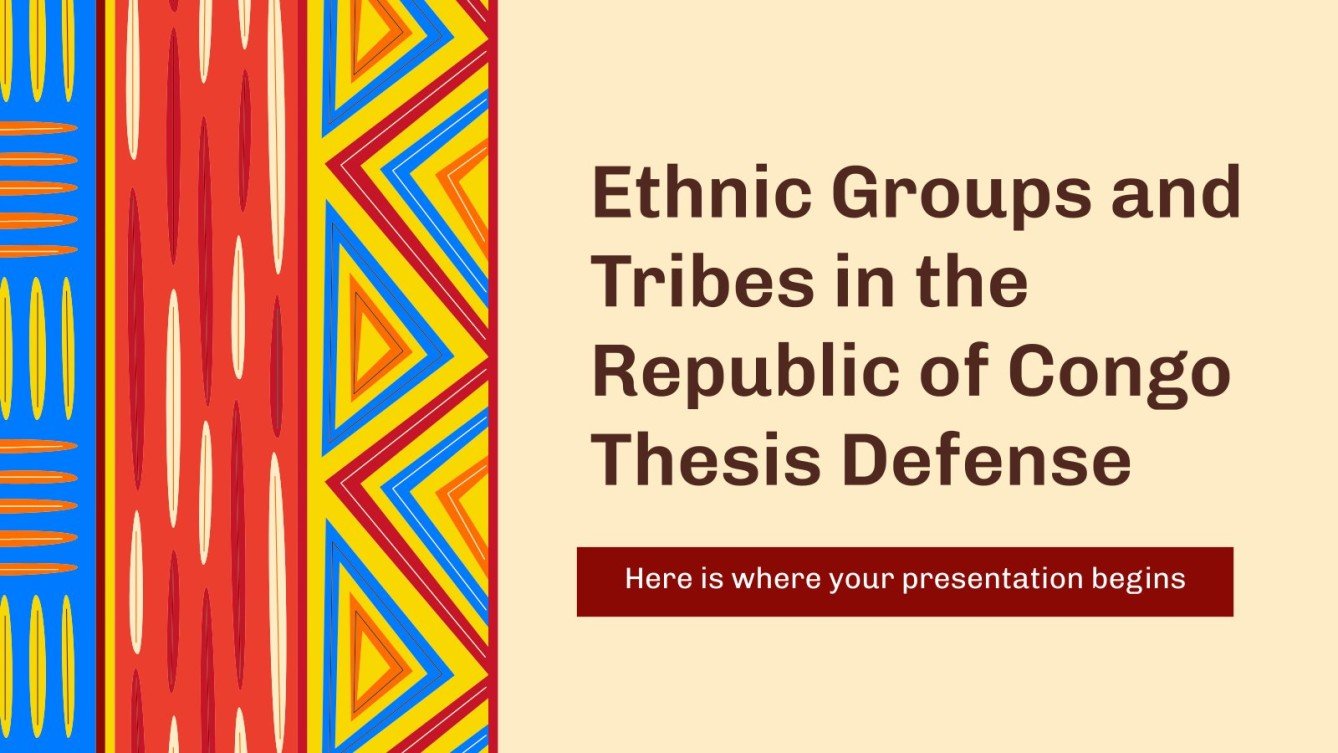 Ethnic Groups and Tribes in the Congo Thesis Defense
