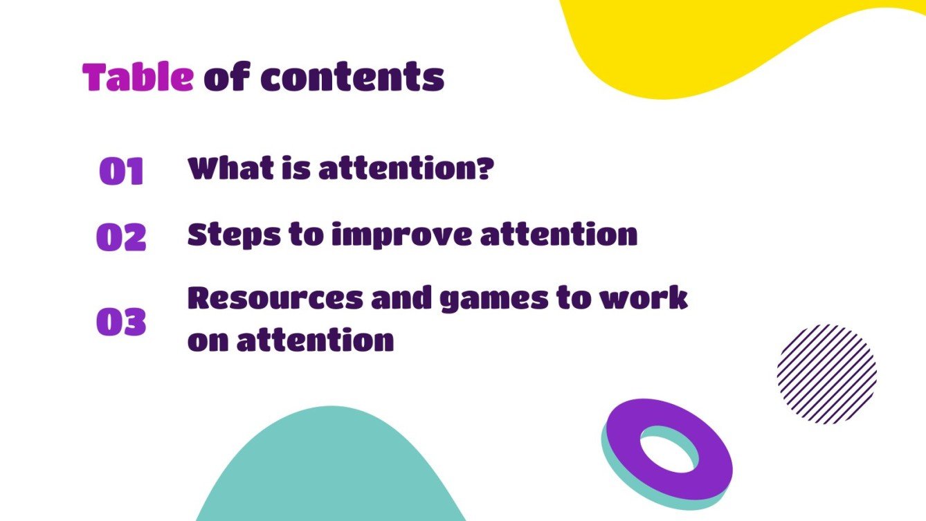 Attention! 5 Steps to Improve It | Google Slides & PPT