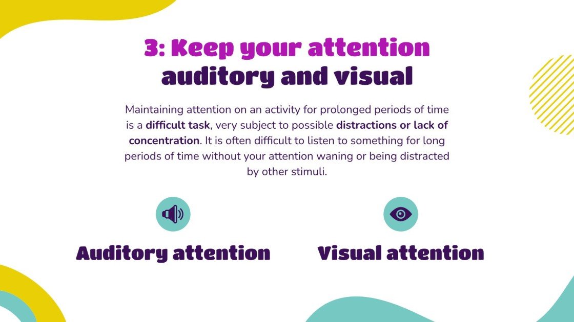 Attention! 5 Steps to Improve It | Google Slides & PPT