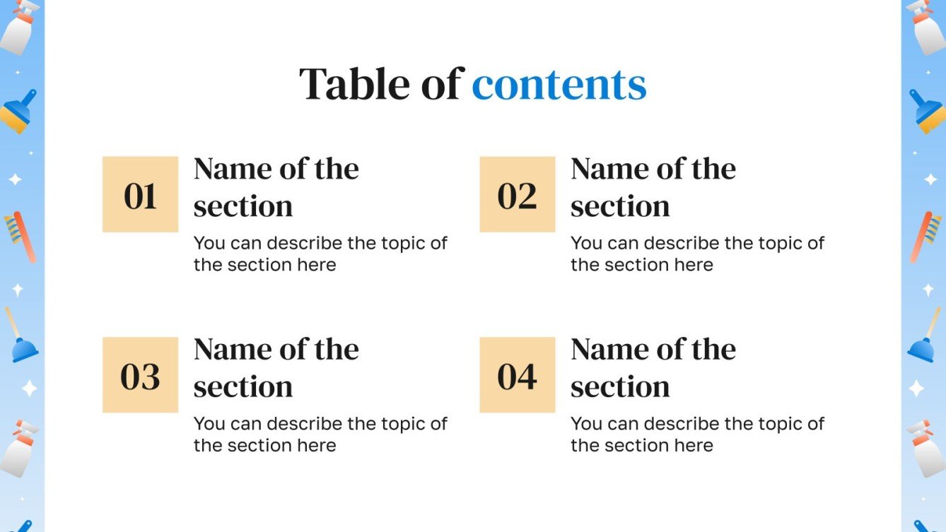 Everything is Clean Minitheme | Google Slides & PPT