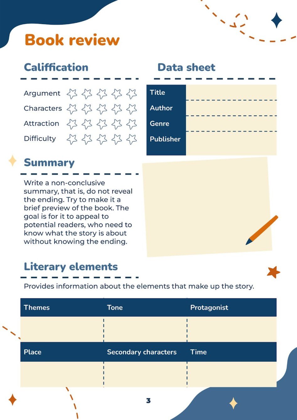Book Review Worksheets | Google Slides & PPT