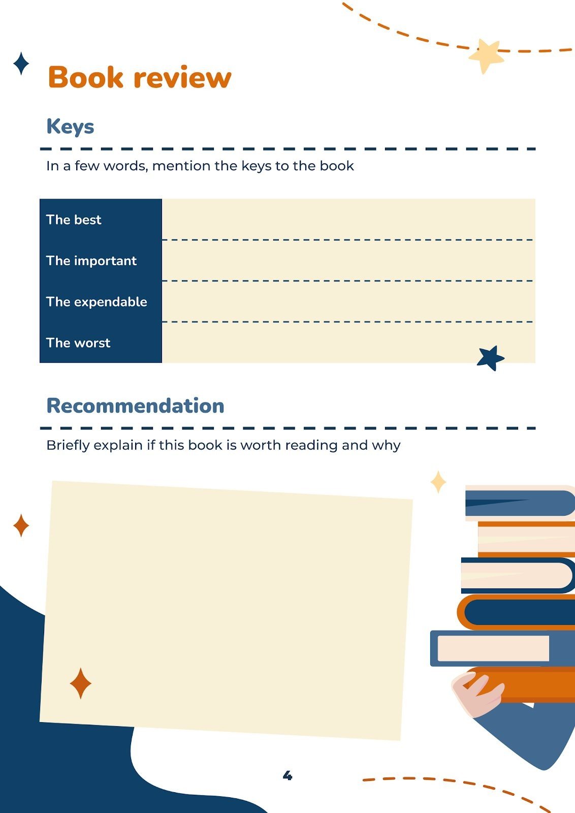 Book Review Worksheets | Google Slides & PPT