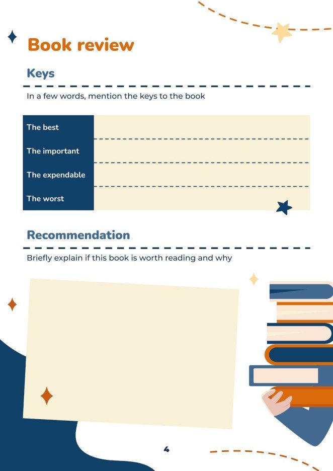 Book Review Worksheets | Google Slides & PPT