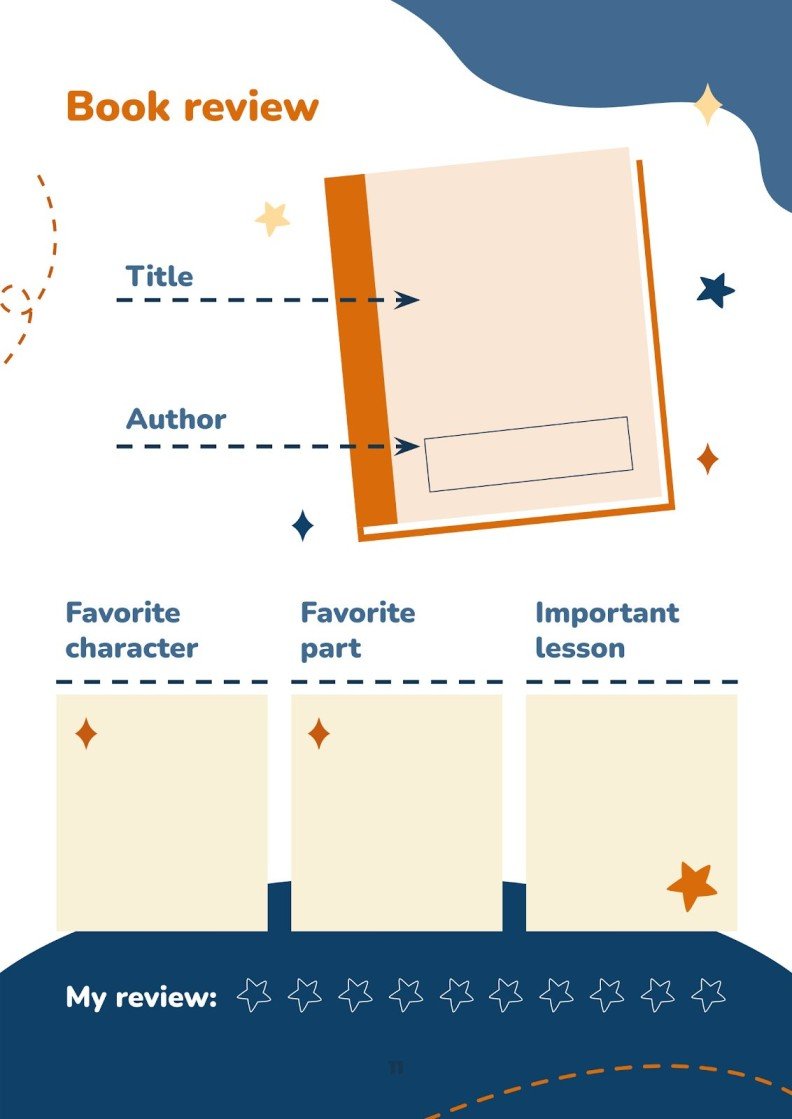 Book Review Worksheets | Google Slides & PPT