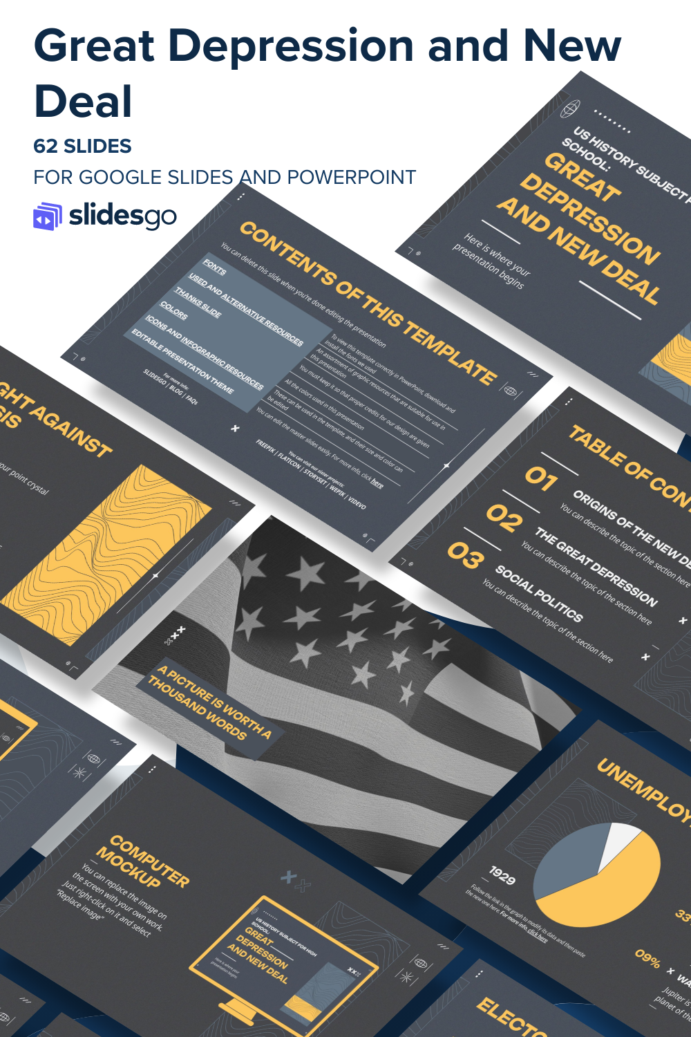 US History for High School: Great Depression and New Deal