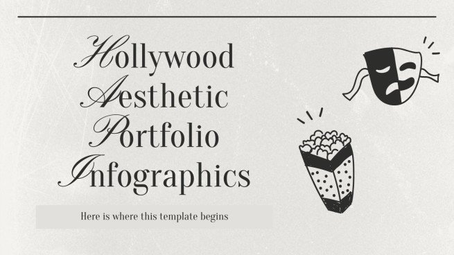 Free templates about Hollywood for Google Slides & PowerPoint