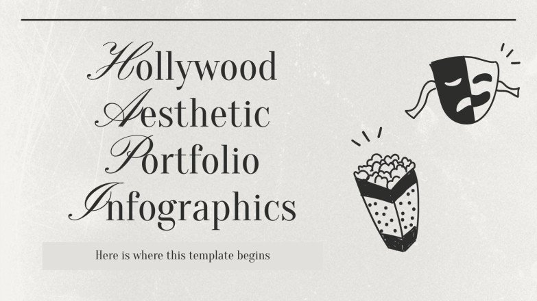 Free templates about Hollywood for Google Slides & PowerPoint