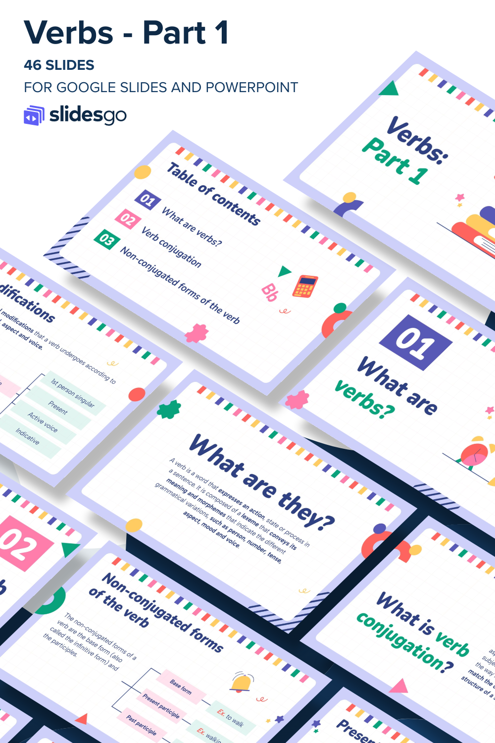 Verbs - Part 1 | Google Slides & PowerPoint