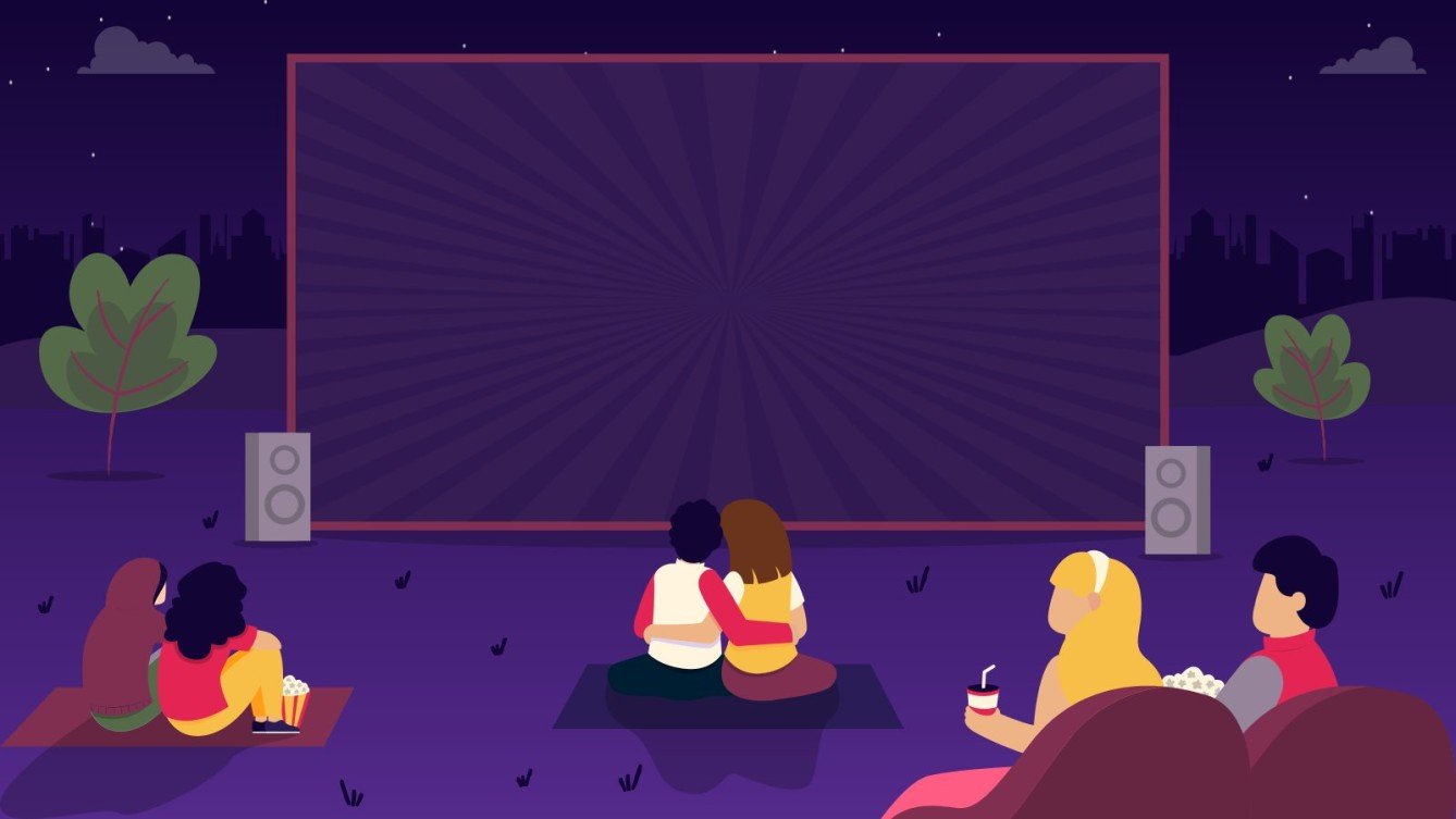 Cinema Backgrounds | Google Slides & PowerPoint