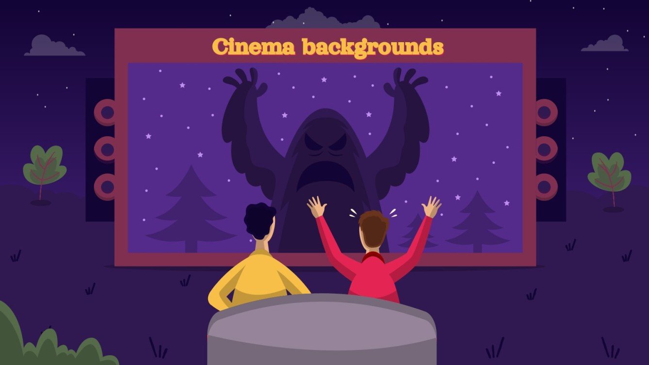 Cinema Backgrounds | Google Slides & PowerPoint
