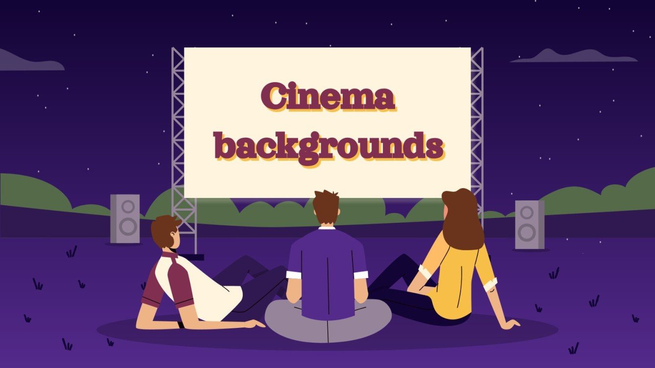 Cinema Backgrounds | Google Slides & PowerPoint