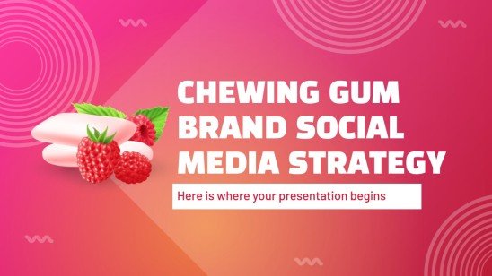 Estrategia de redes sociales para marca de chicle