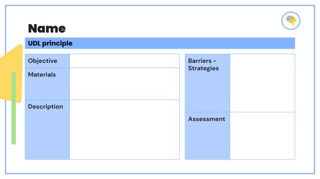 UDL Activity | Google Slides theme & PowerPoint template