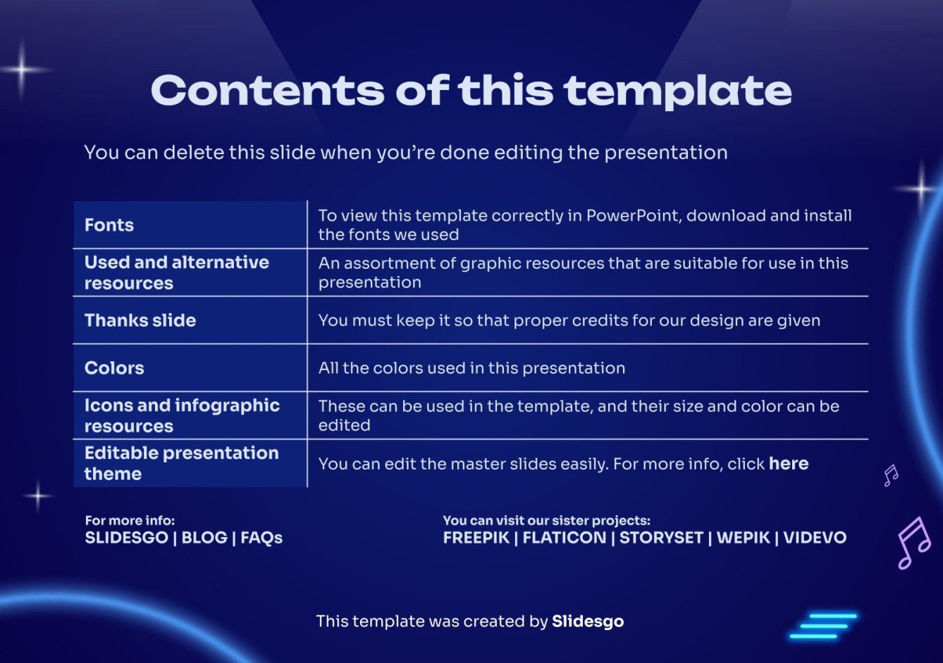 Europe Song Contest Party Invitation | Google Slides & PPT